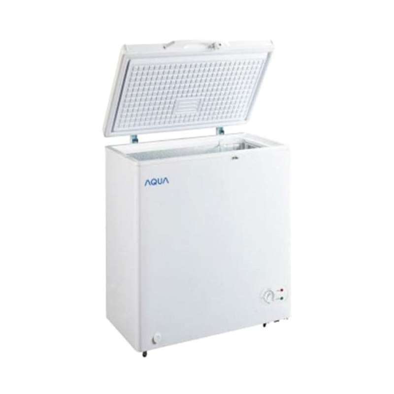 Promo Aqua Sanyo Chest Freezer Aqf 100 100 Liter Baru Diskon 4% Di ...