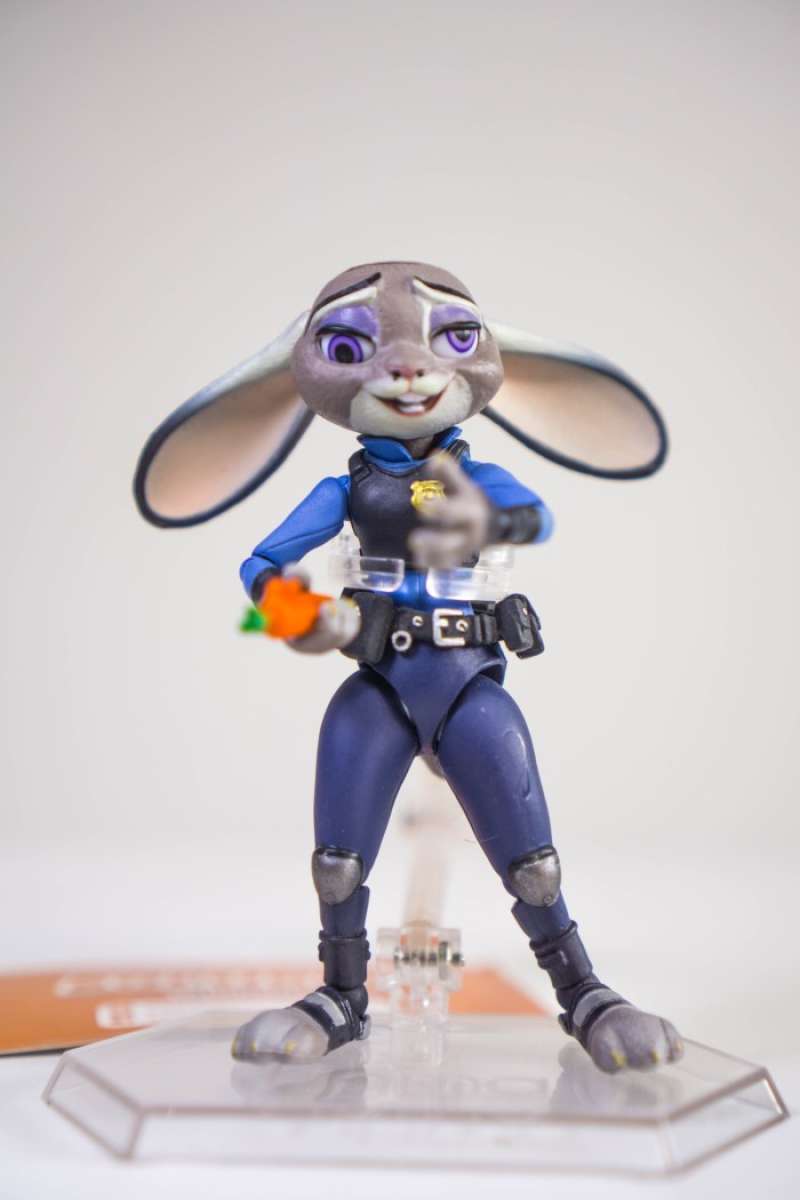 Promo Revoltech Judy Hopps Juddy Zootopia Rabbit Cop Police Figure ...