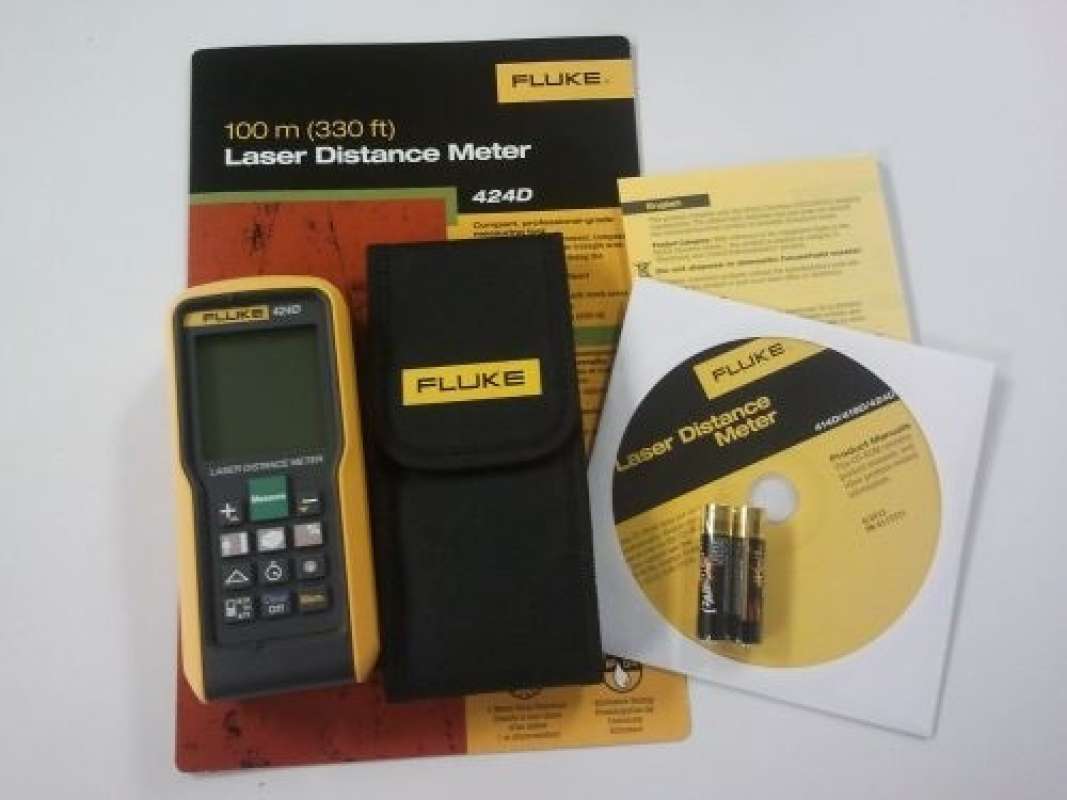 Promo Fluke 424D laser distance meter 100M alat ukur jarak 100 meter ...