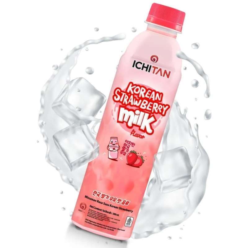 Promo Ichitan Korean Strawberry Flavored Milk | Stroberi Susu Botol Pet ...