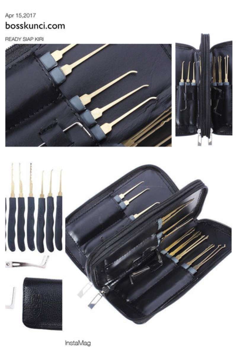 Promo [FREE BUBBLE] ALAT PEMBUKA SEMUA KUNCI LOCK PICK - SAESAW Diskon ...