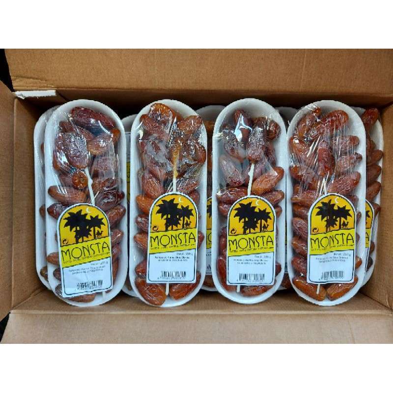 Jual Kurma Tunisia Premium Monsta 250 Gram | Tunisian Deglet Nour ...