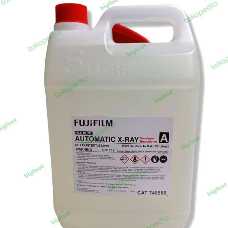 Jual Cairan Developer Fuji Xray Obat Cuci Film Rontgen Rongsen Ronsen X ...