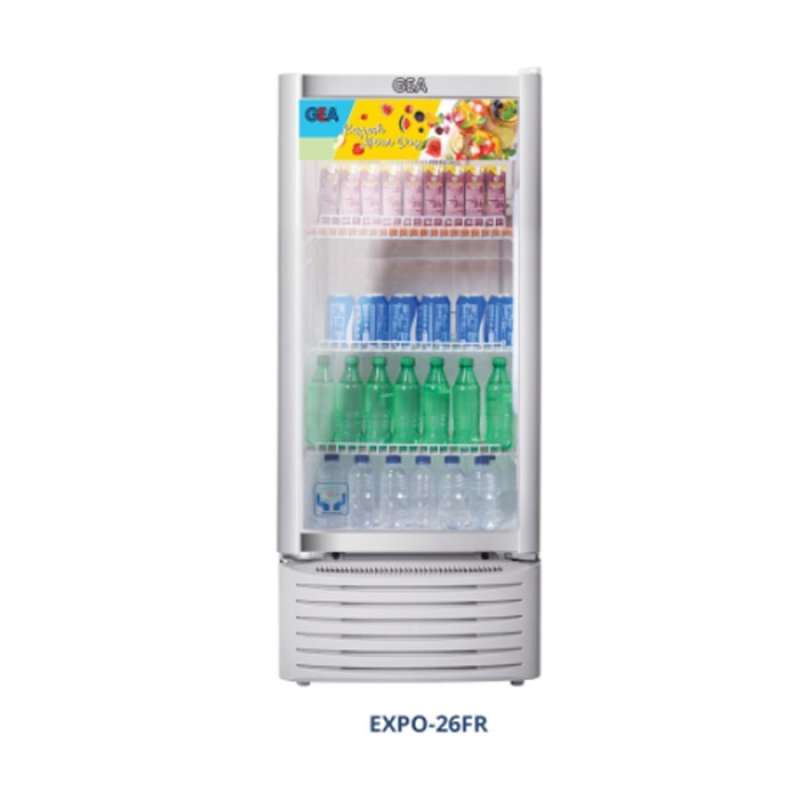 Jual Gea Expo-26fr Display Cooler / Showcase 1 Pintu / Kulkas Kaca ...