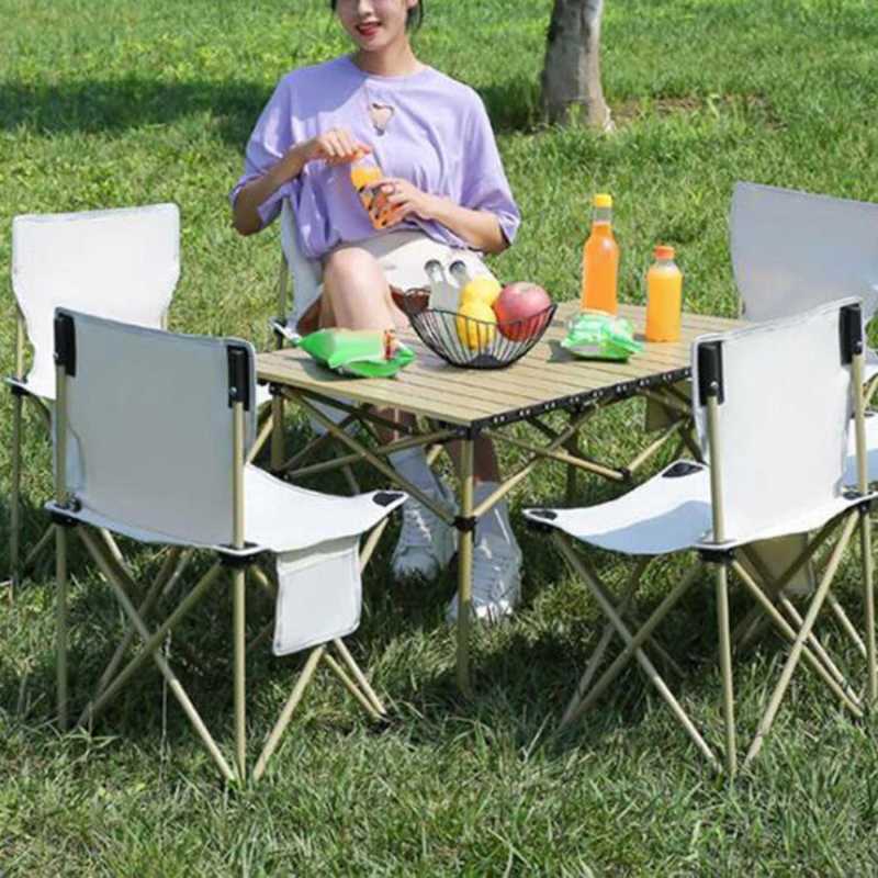 Jual Meja Lipat Piknik Portable Foldable Camping Table With Bag Af59 ...