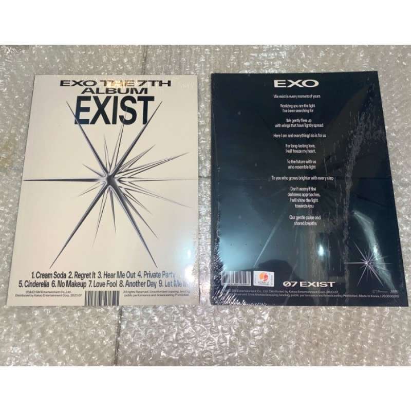 Jual (baca Deskripsi&ready) Exo - The 7th Album [exist] (photobook Ver.) - O Ver. (no Pob) Di ...