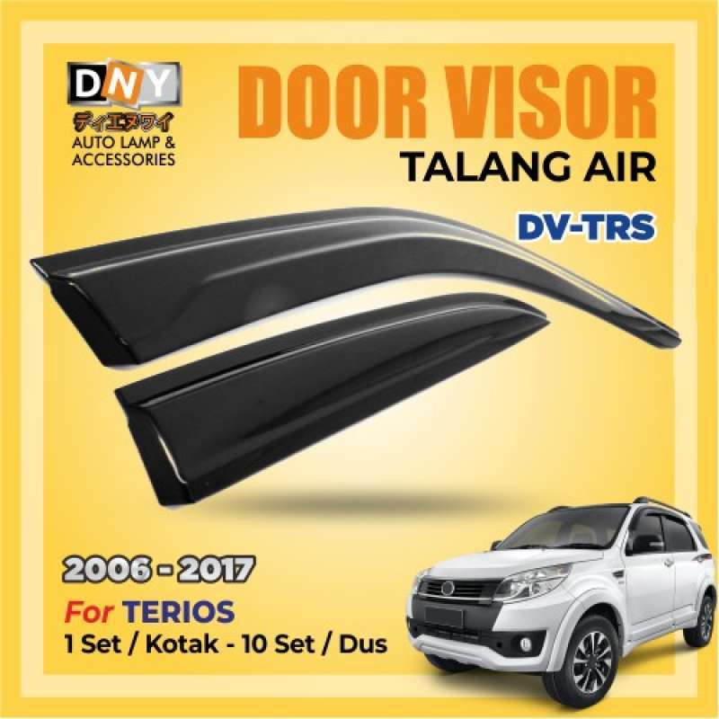 Promo Talang Air / Door Visor Terios– Injection High Quality Diskon 23% ...