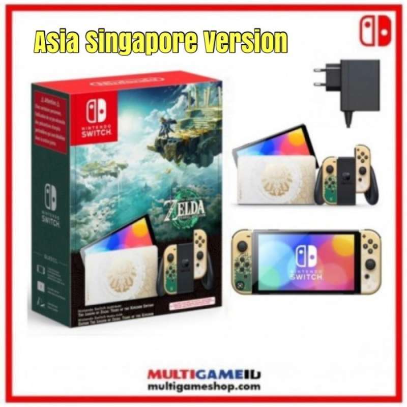 Jual Nintendo Switch Oled Console Zelda Totk Tears Of The Kingdom ...