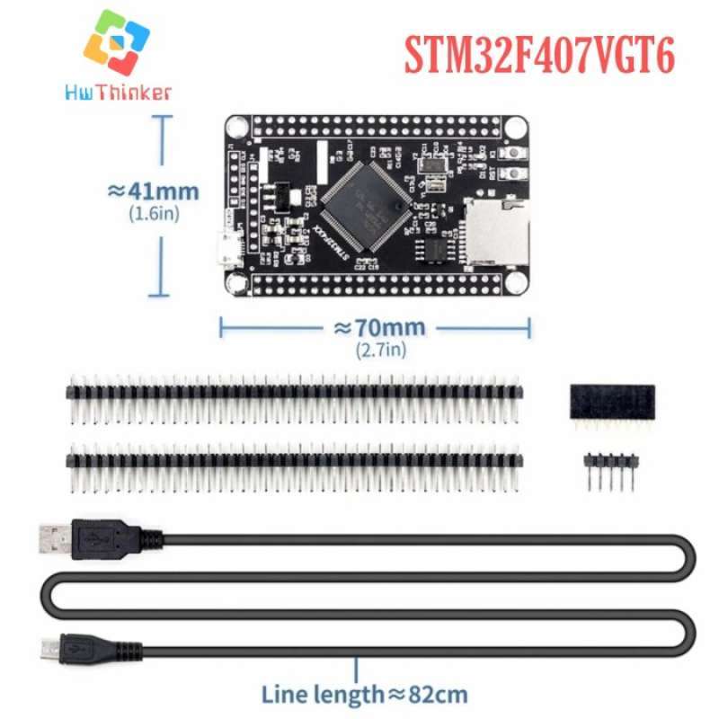Promo Stm32f407vgt6 Stm32f4 F407 Stm32 +sd Slot Development Board Cortex M4 Diskon 23% Di Seller ...