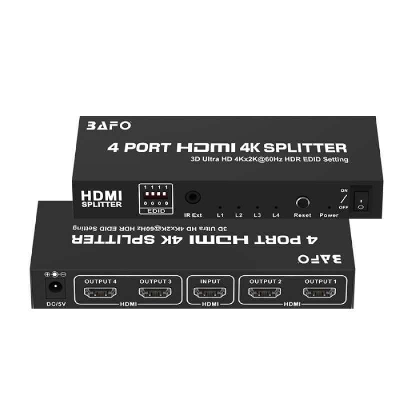 Jual Hdmi Splitter 4 Port Bafo Spliter Di Seller Sweet Shop ...