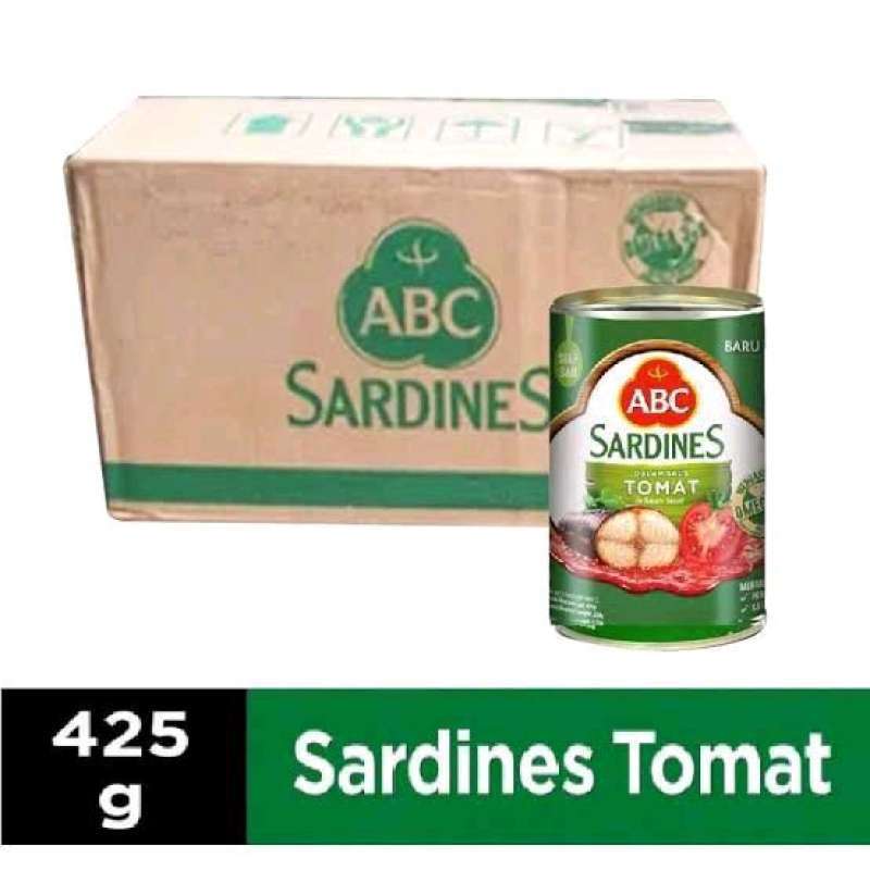 Jual Sarden Tomat Abc 425g Dus /sarden Abc Tomat 425g Dus Isi 24 Pcs/sarden Abc Tomat 425g Isi ...
