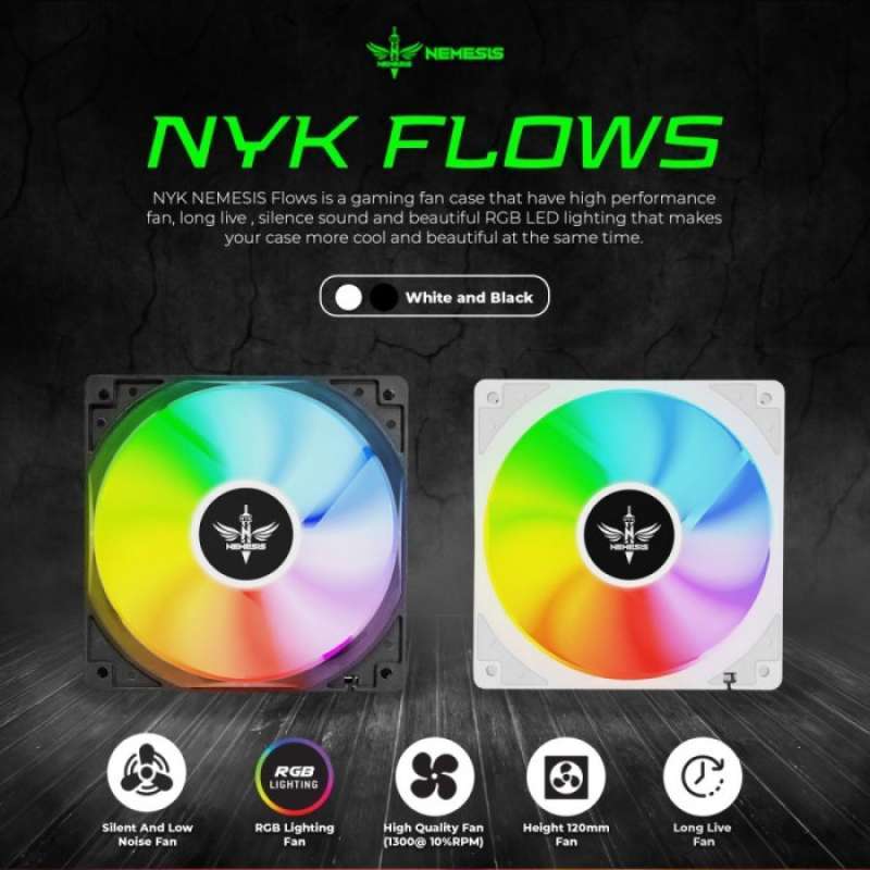 Jual Nyk Nemesis Fan Casing 12cm Rgb Flows Di Seller Sweet Shop ...