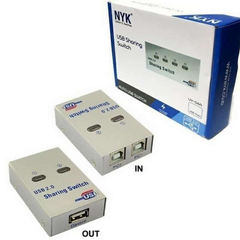 Jual Auto Switch Printer Usb 2-port Di Seller Kingyo - Cengkareng Timur ...