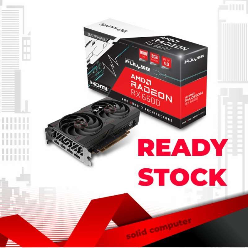 Jual Sapphire Rx 6600 Pulse 8gb Ddr6 / Radeon Rx6600 Di Seller Kingyo - Cengkareng Timur, Kota ...