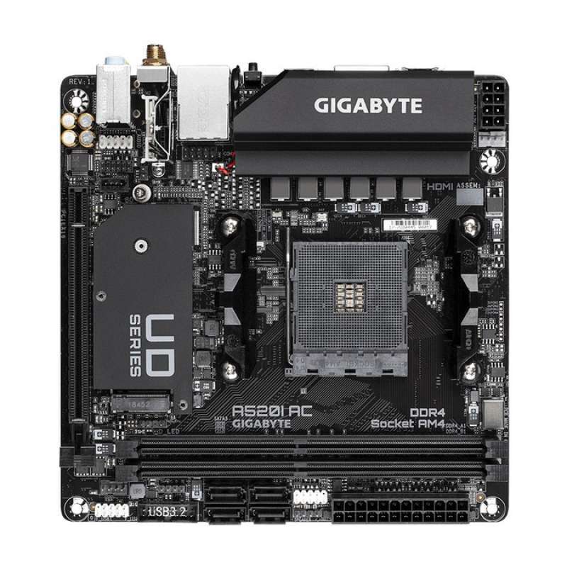 Jual Mainboard Gigabyte A520i Ac - Socket Am4 Mini Itx - Amd A520 Di Seller Velvet Store ...