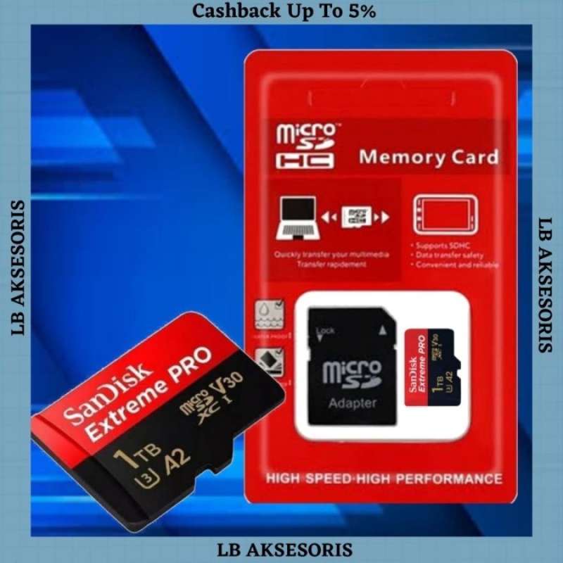 Jual Kartu Memori Sandisk Extreme Pro 1tb Micro Sd Memory Card Di ...