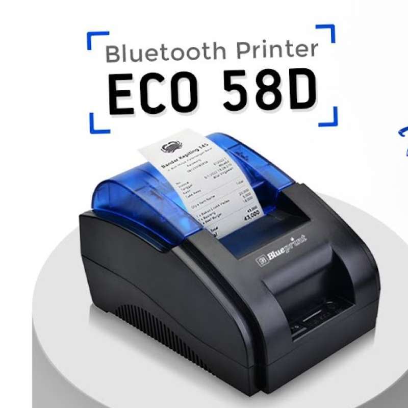 Jual Blueprint Bp-eco58d Usb + Bluetooth + Rj11 Printer Kasir Thermal - 58mm Di Seller Z4comp ...