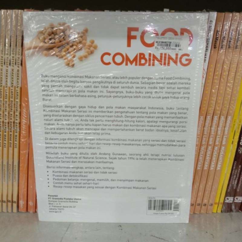 Jual Buku Resep Masakan Food Combining Oleh Andang W Gunawan Gramedia ...