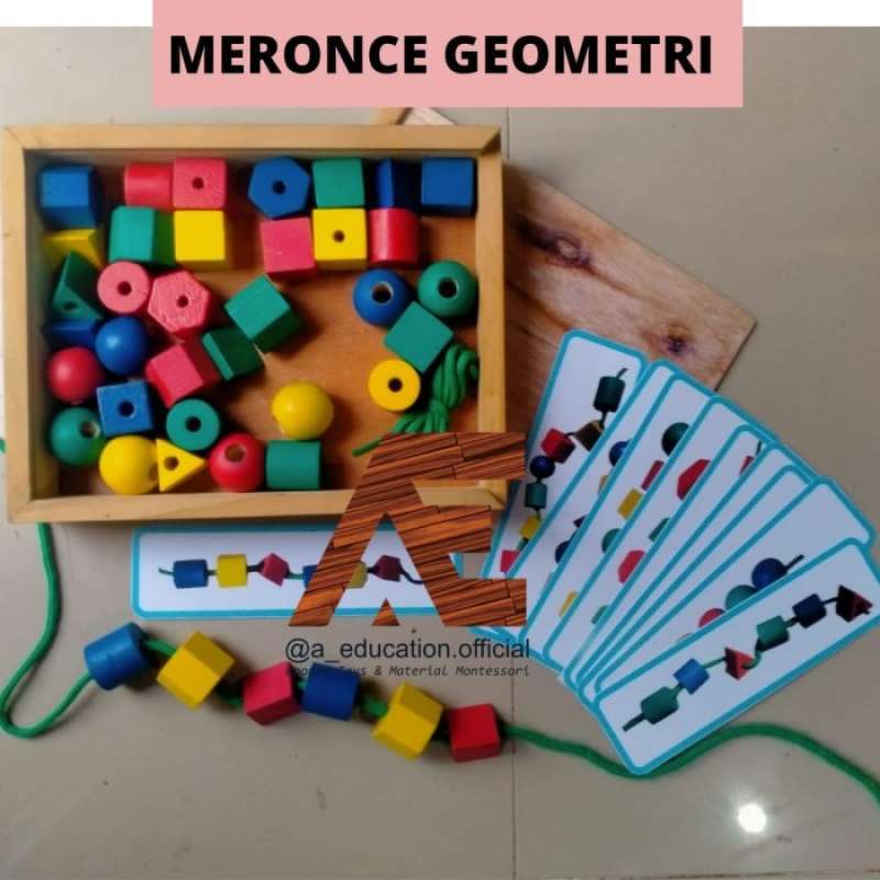 Jual Geometri Lacing/ Meronce Geometri - Isi 40 Bentuk Di Seller Velvet ...