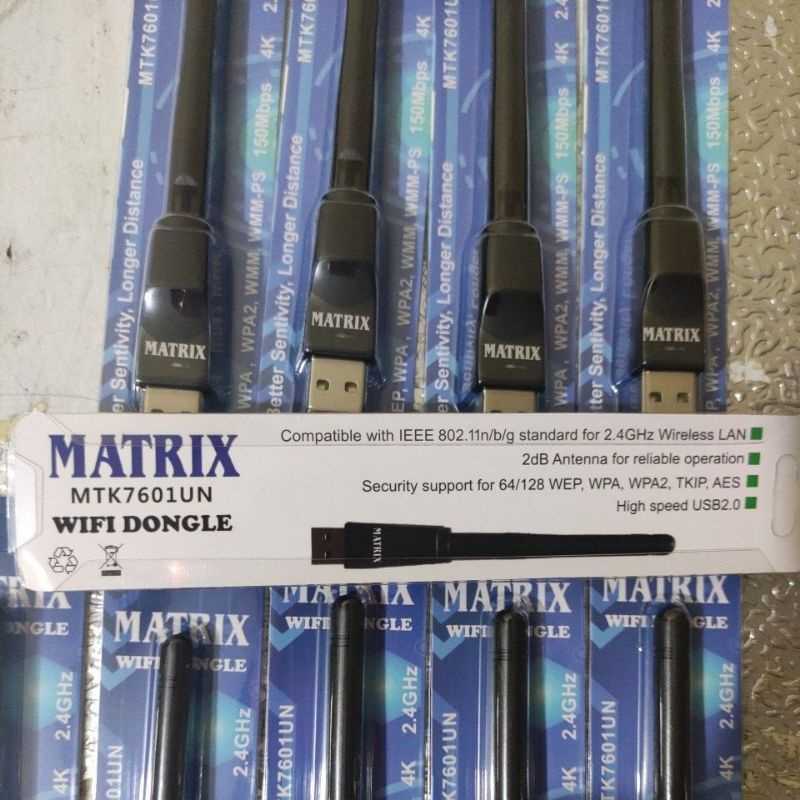 Jual Wifi Dongle Receiver Merk Matrix Jaringan Lebih Kuat Bisa Semua ...