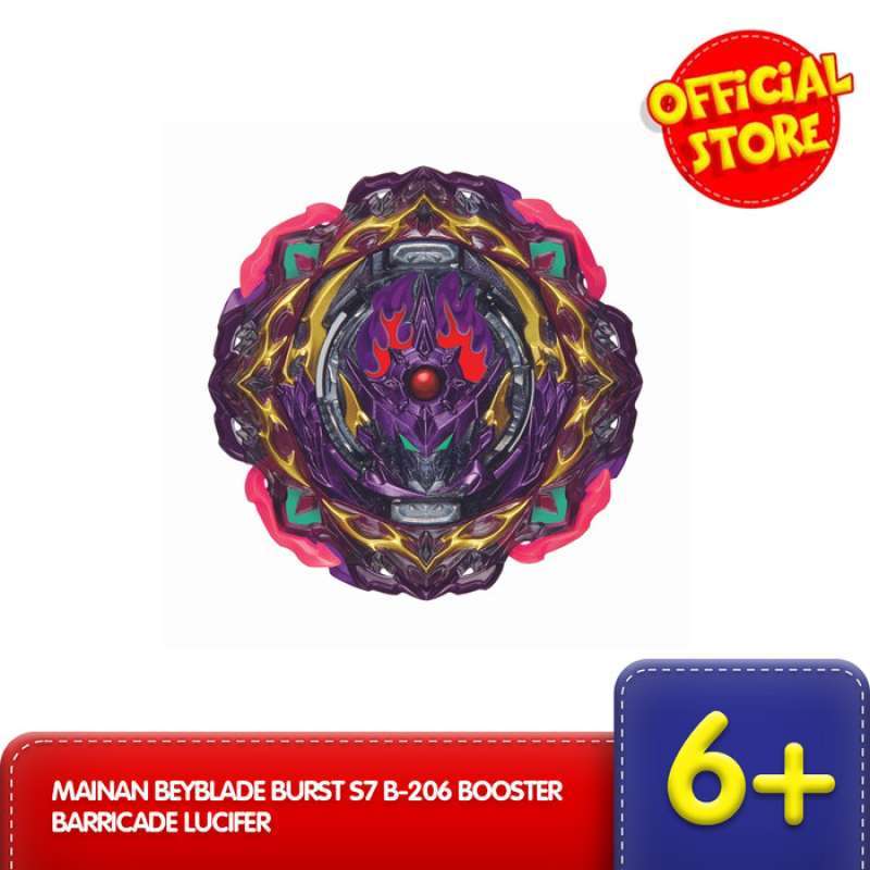 Jual Mainan Beyblade Burst S7 B-206 Booster Barricade Lucifer Di Seller ...
