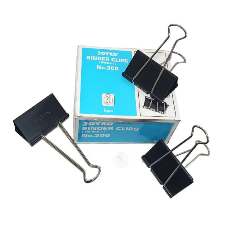 Jual Joyko - Binder Clips No.300 - Klip Kertas Besar 75 Mm - Pack Di ...
