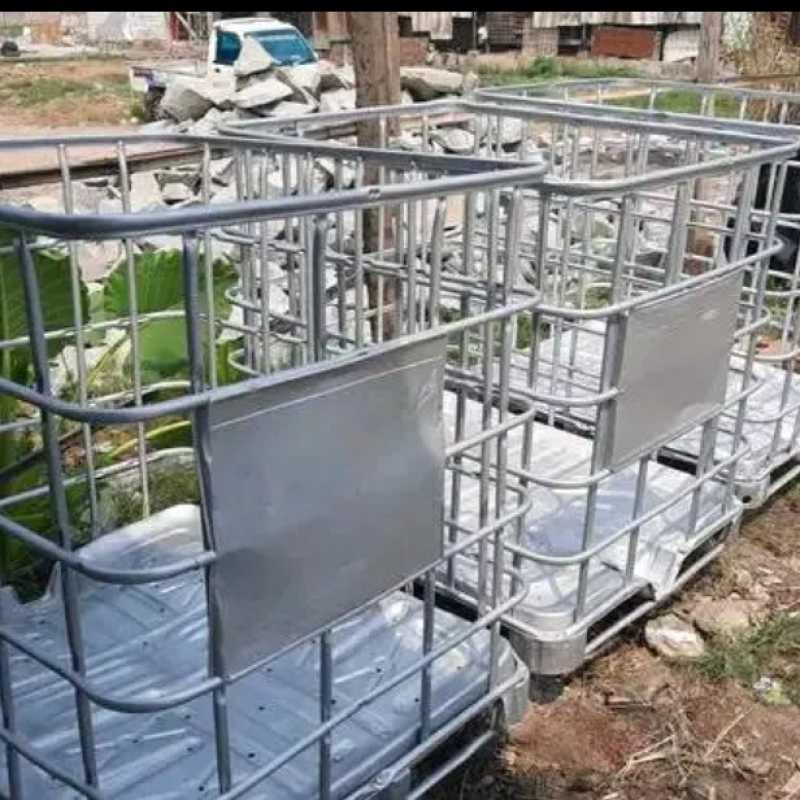 Jual Keranjang Besi Ibc Kerangkeng Kempu Bulk/pallet Mesh/palet Mesh Di ...