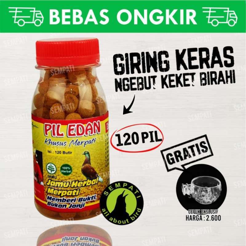 Promo Pil Edan Merpati Jamu Kolongan Dara Giring Keket Kamlang Herbal ...