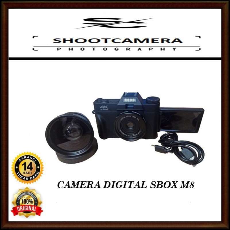 Promo Camera Sbox M8 Digital Kamera Original Resmi Diskon 23% Di Seller Ryoma Store - Kebon ...