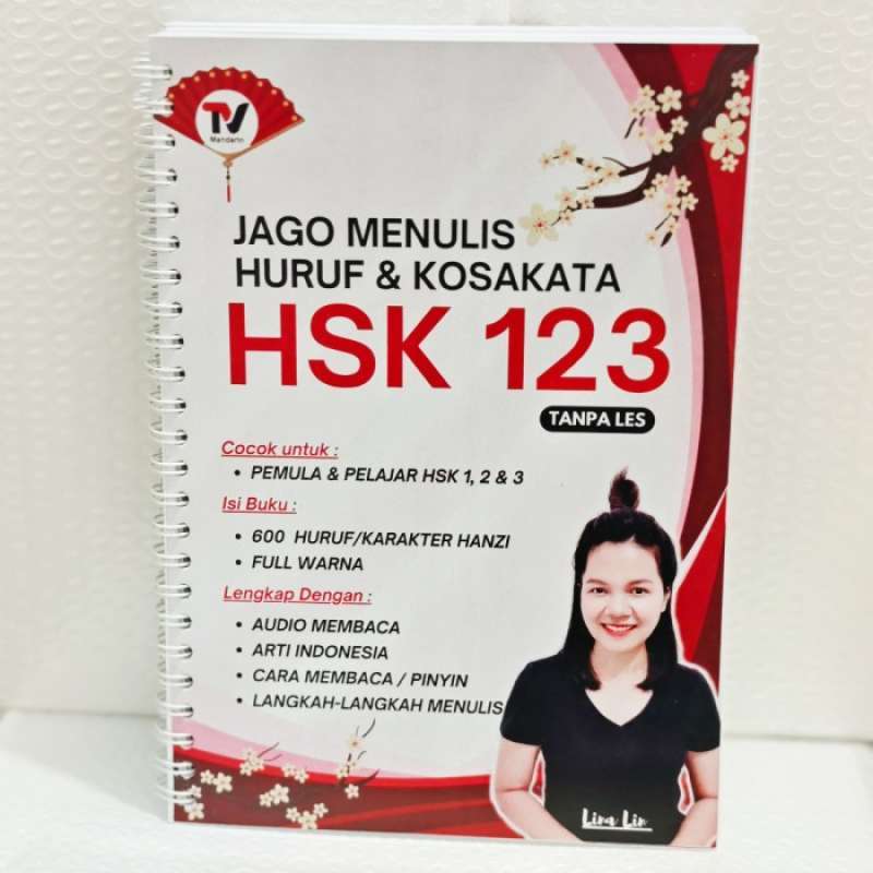 Promo Ori Buku Jago Menulis Huruf Hanzi Dan Kosakata Hsk 123 By Tv Mandarin Diskon 26% Di Seller ...