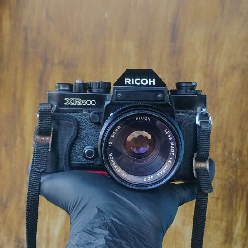 Jual Kamera Analog Ricoh Xr500 Lensa Rikenon 50mm F2 Mulus Display ...