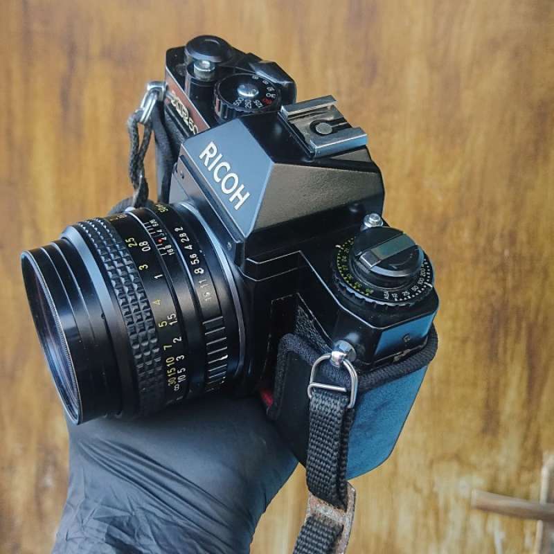 Jual Kamera Analog Ricoh Xr500 Lensa Rikenon 50mm F2 Mulus Display ...