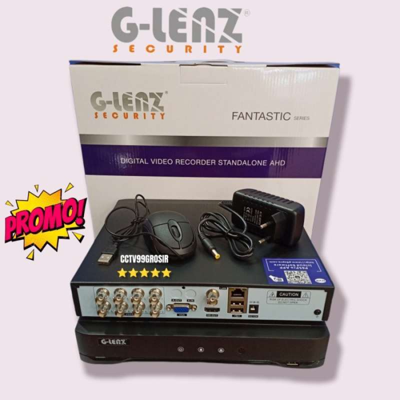 Promo Mo Dvr G-lenz 8ch 5mp Full Hd P6slite Diskon 23% Di Seller ...