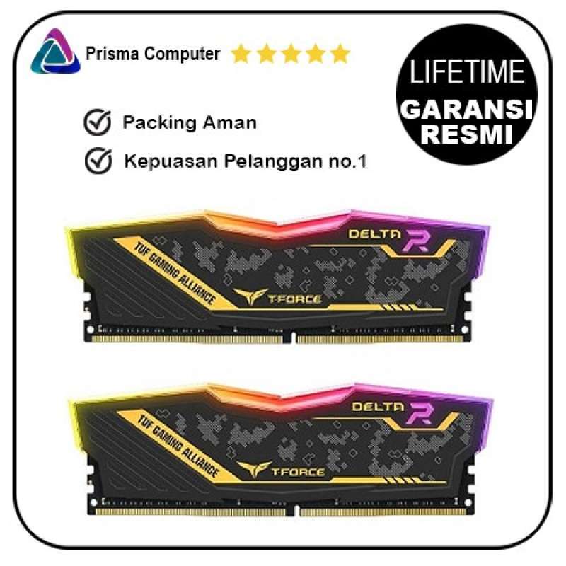 Promo Team Delta Rgb Tuf 16gbx2 Ddr4 3200 Diskon 23% Di Seller ...