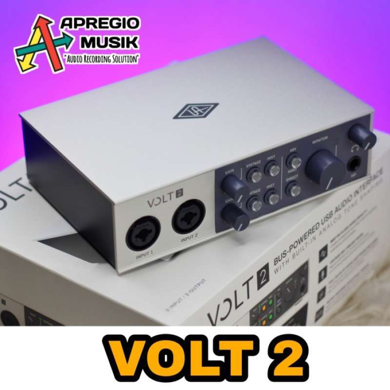 Jual Uad Universal Audio Volt 2 Usb Soundcard Audio Interface Volt2 Di ...