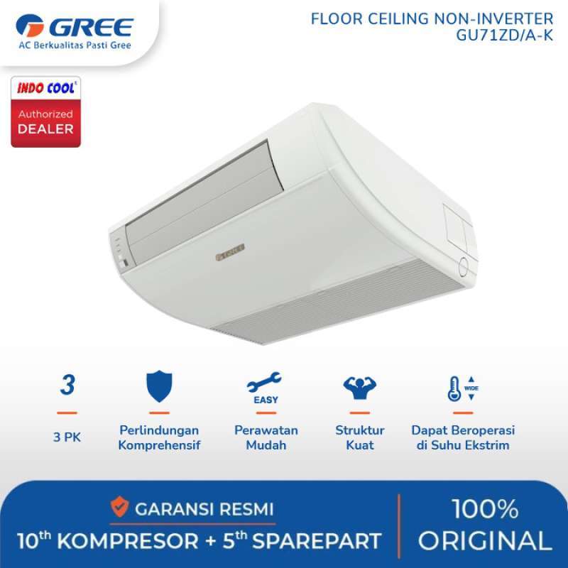 Promo Ac Gree Floor Ceiling 3 Pk / 3pk Diskon 23% Di Seller Djaya ...