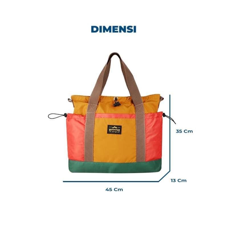 Promo Tas 2 In 1 Totebag & Slingbag Tas Selempang Untuk Cowok Dan Cewek ...