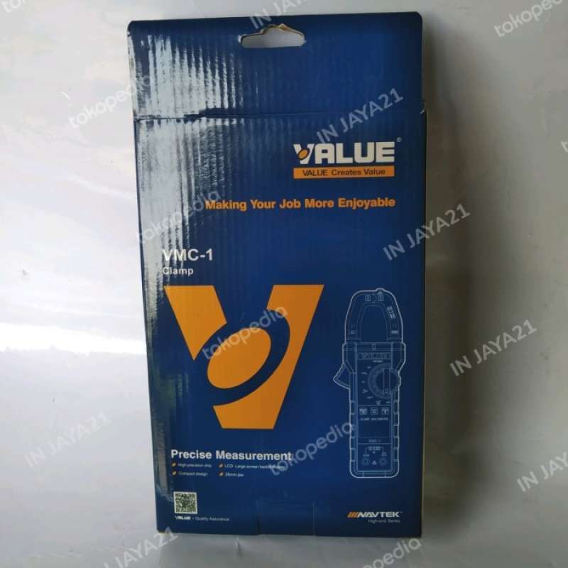 Promo Tang Amper Value Vmc-1 Clamp/digital Clamp Meter Diskon 23% Di Seller Kulee Store ...