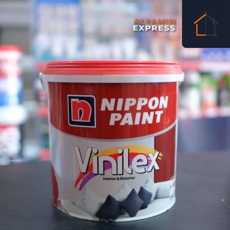 Promo Cat Tembok Vinilex 300 Putih 5kg Diskon 23% Di Seller Kulee Store ...