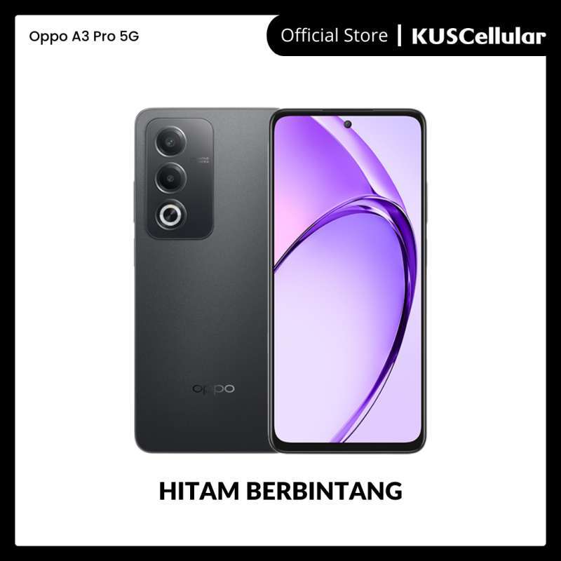 Jual Oppo A3 Pro 5g8/256 Garansi Resmi - Hitam Di Seller Kus Cellular Kuningan - Awirarangan ...