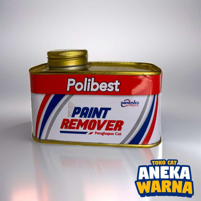 Jual Polibest Paint Remover Kemasan 200cc / 1l / Penghapus Cat Kayu ...