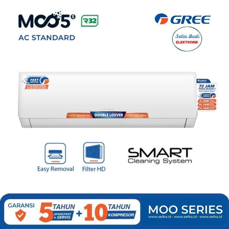 Jual Ac Gree Gwc-07moo5s 3/4pk 07 Moo5 Ac Standard Series Di Seller ...