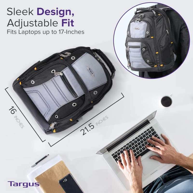 Jual Targus Drifter Ii Laptop Backpack 17 For Men Business Travel ...