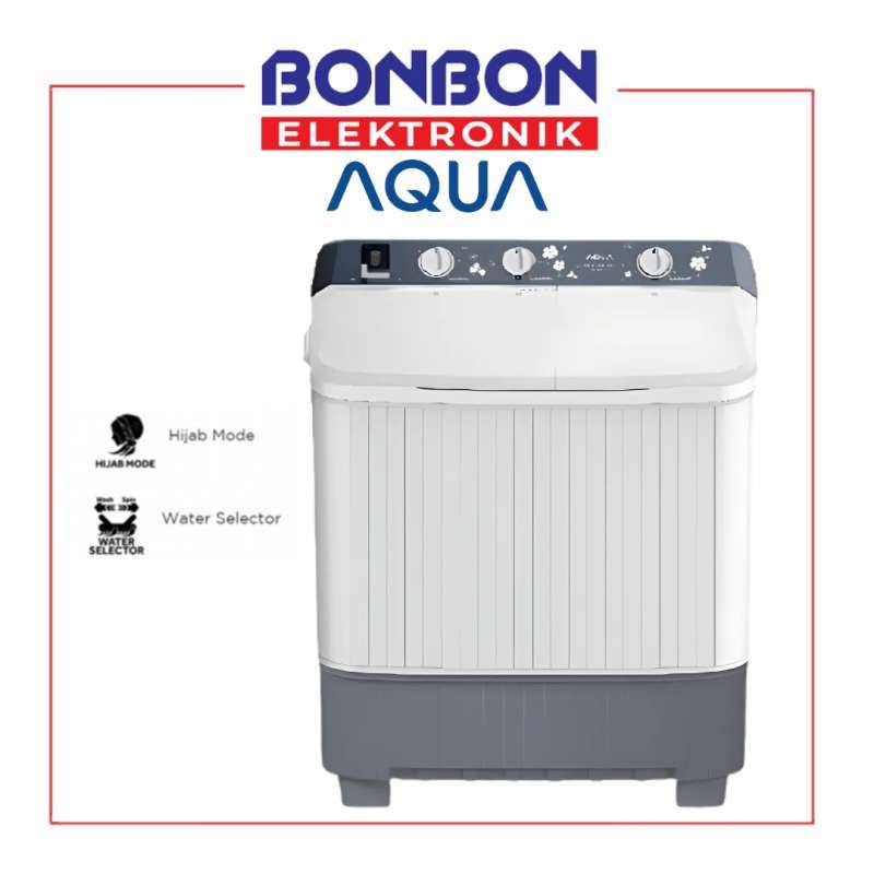 Jual Aqua Mesin Cuci 2 Tabung 7kg Qw 7011ht / Qw7011ht / Qw-7011ht Twin Tube Di Seller Bonbon ...