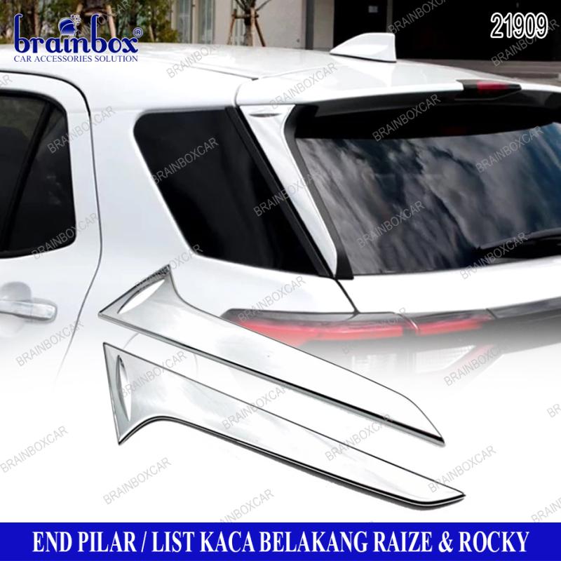 Jual End Pilar Toyota Raize Rocky List Kaca Belakang Tempelan Body ...