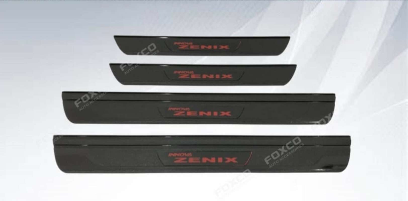 Jual Sillplate samping innova zenix 2023 Hitam list merah di Seller ...
