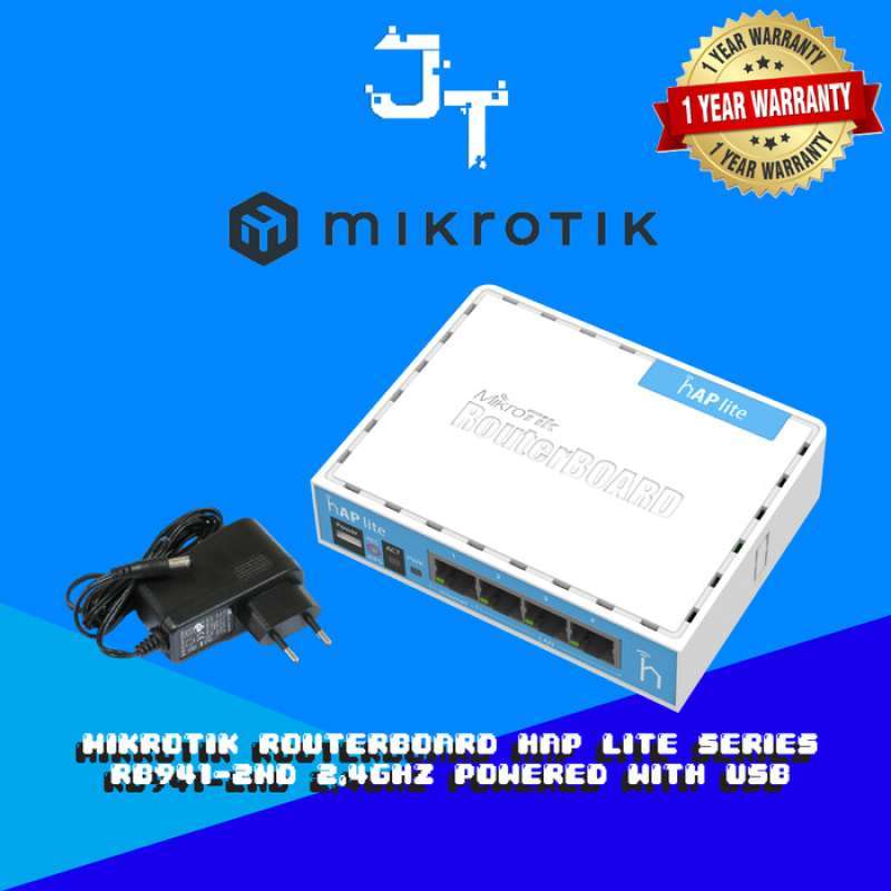 Promo Mikrotik Router Wireless RB941-2nD (hAP-Lite), RB-941-2nD-hAPL ...
