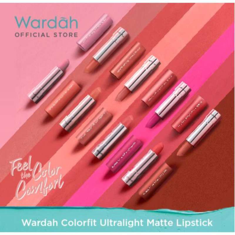 Jual Wardah Colorfit Ultralight Matte Lipstick Korean Edition ~ Rania ...