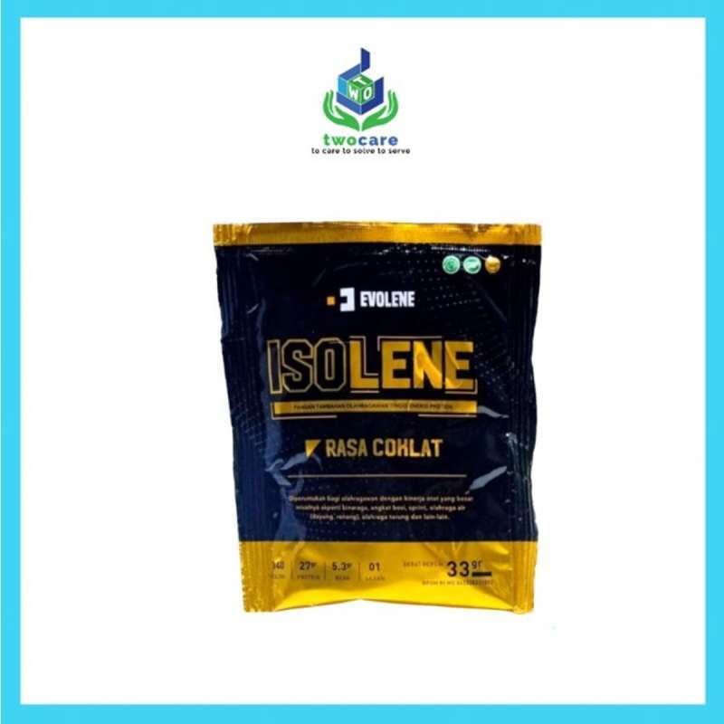 Jual Evolene Isolene Protein Isolate Whey 1 Sachet Suplemen Pembentuk ...