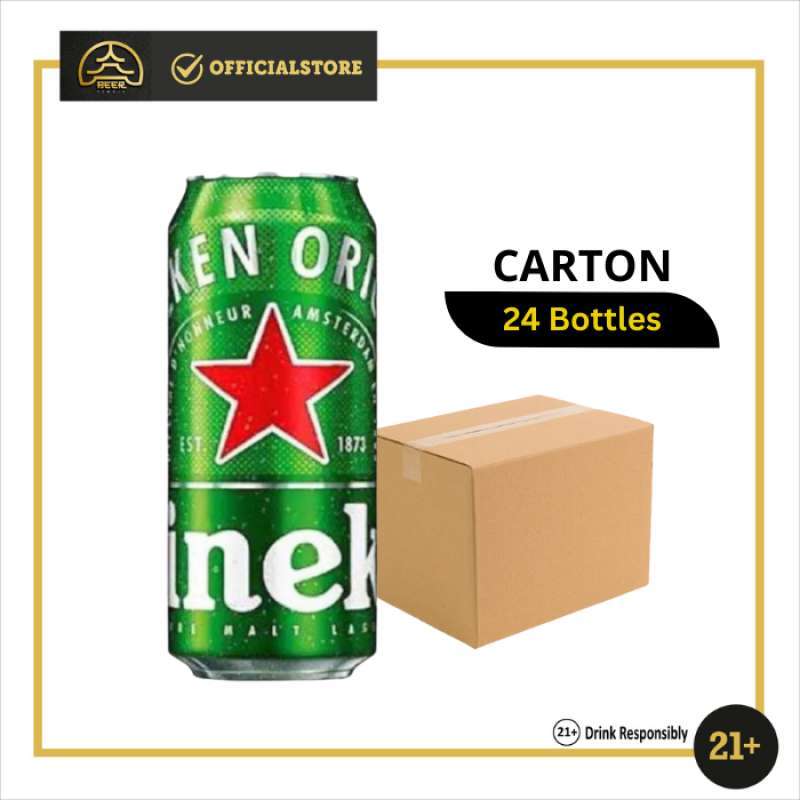 Jual Heineken Beer 500ml x 24 Bottle (1 Karton) di Seller Beer Temple Serpong - Cihuni, Kab ...
